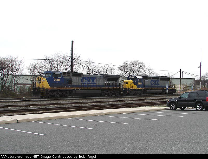 CSX 7901 and 8824